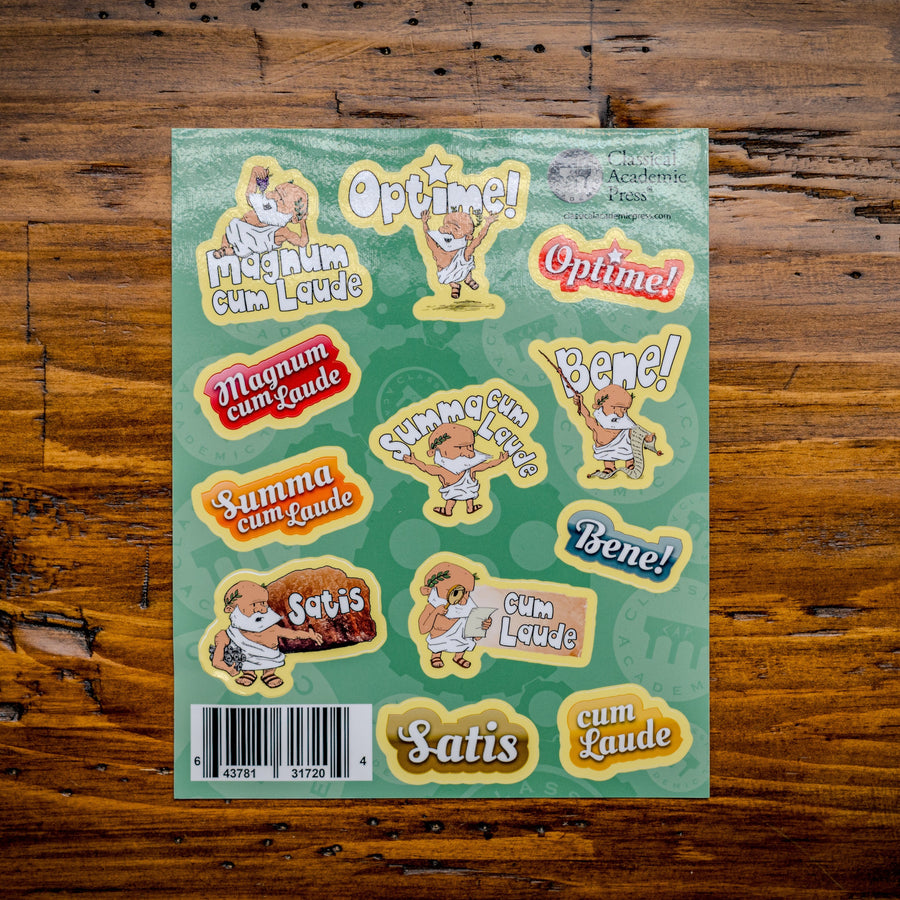 Sticker Sheets – Classical Academic Press