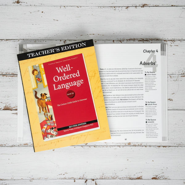 Well-Ordered Language Level 1A Revised Edition Program – Classical ...