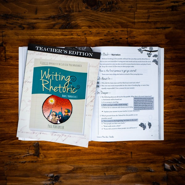 Writing & Rhetoric Book 2: Narrative I Program – Classical Academic Press